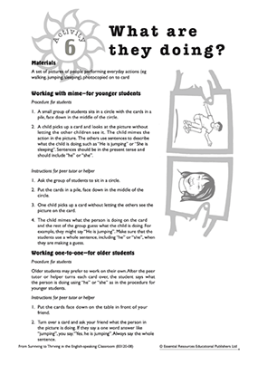ESOL: verbs and pronouns | iUgo