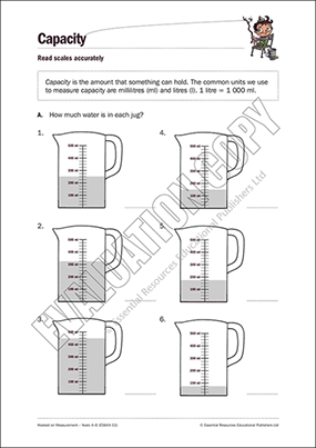 Estimating Capacity Worksheet