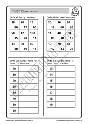 Teen Worksheets