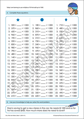 Addition Worksheets Multiples